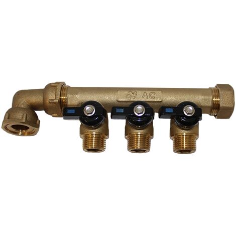 Pack collecteur sanitaire eau-froide ou eau-chaude ou chauffage 3/4 ...