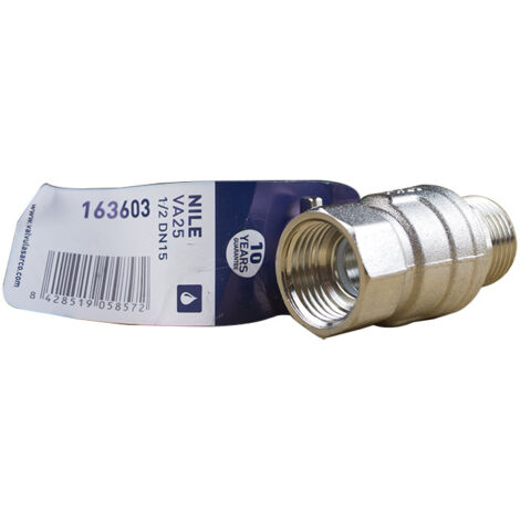 Vanne à sphère PN25 NILE ACS Manette Papillon rouge Mâle/Femelle 1/2 ...