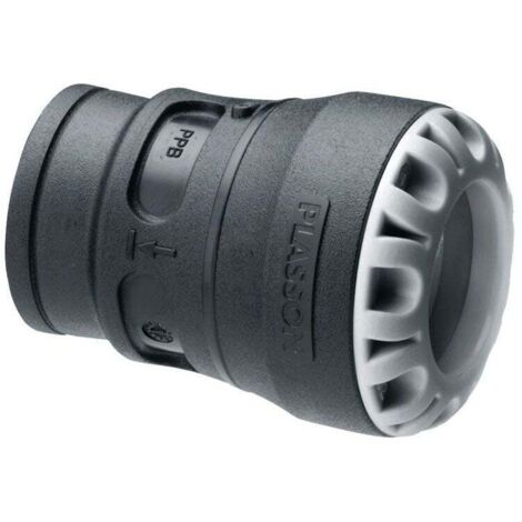 Raccord droit encliquetable PE Ø25 - Femelle 1'' (26/34) avec portée ...