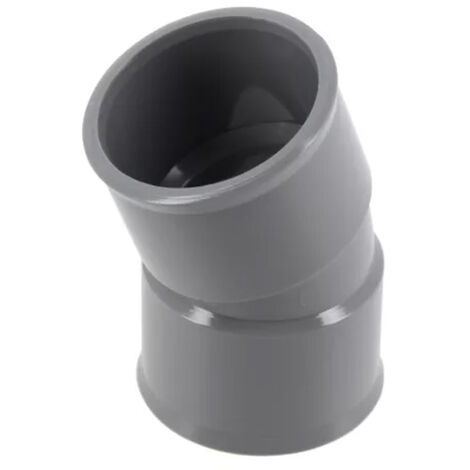 10 coudes PVC évacuation Ø32 Femelle Femelle 20° - Nicoll