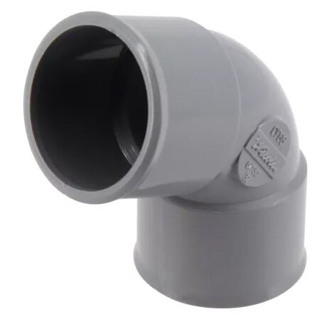 10 coudes PVC évacuation Ø32 Femelle Femelle 67°30 - Nicoll