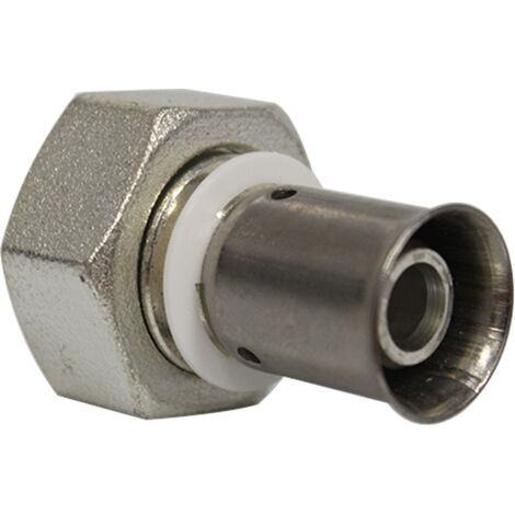 Raccord multicouche à sertir femelle écrou libre 3/4 EK - Ø16x2,0 - MULTIPEX