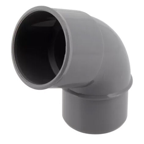 10 coudes PVC évacuation Ø40 Mâle Femelle 67°30 - Nicoll