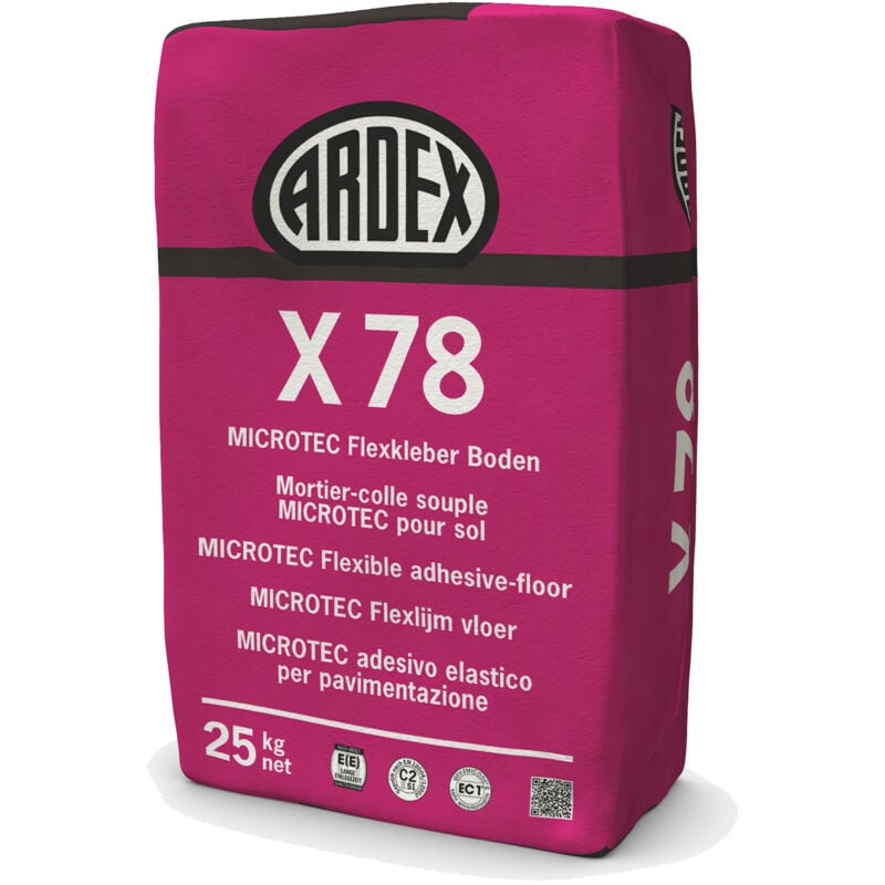 ARDEX X 78 MICROTEC Flexkleber Boden 25kg