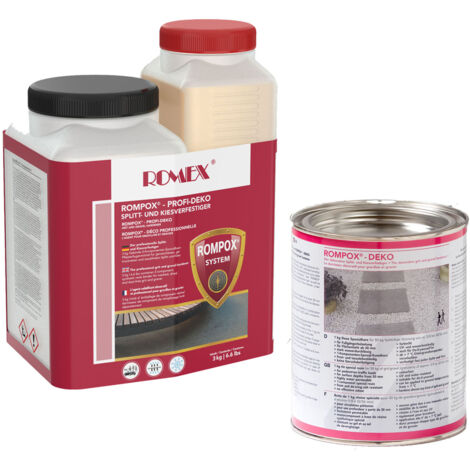 Romex ROMPOX-DEKO 2K Kunstharzbindemittel 3kg