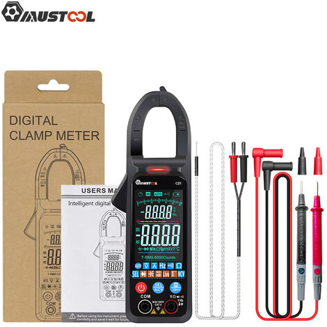 Automatisches Digitalmultimeter 6000 Count TRMS Digitalmultimeter MUSTOOL C21 Misst AC/DC ...