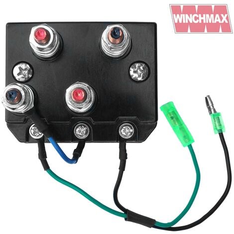 12V Winch Solenoid. For ATV, Boat Trailer, Marine Use.