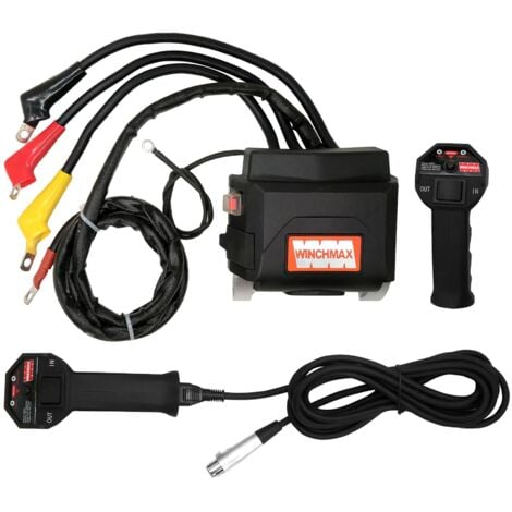 Complete 12v Winch Control Box 'SL' Type 1. For up to 20,000lb. Twin ...