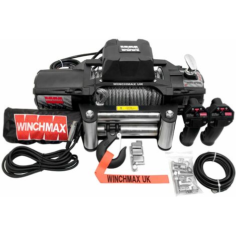 13,500lb (6,123kg) 'SL Series' 12v Military Grade Winch. 26m x 9.5mm ...