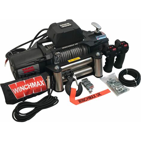 13,500lb (6,123kg) 'SL Series' 12v Military Grade Winch. 26m x 9.5mm ...