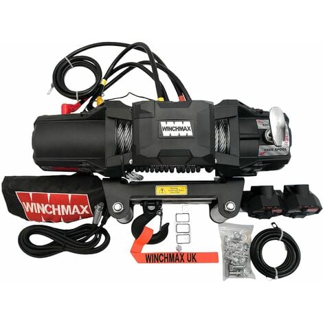 13,500lb (6,123kg) 'SL Series' 12v Military Grade Winch. 26m x 9.5mm ...