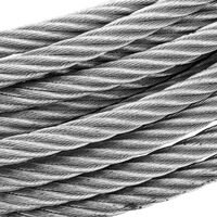 Wire Rope 26m x 12mm, Hole Fix. 1/2 Inch Clevis Hook. For winches up to ...