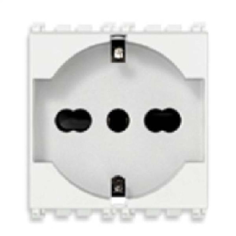 VIMAR 19210.B - Presa 2P+T 16A universale Bianco (Arkè)