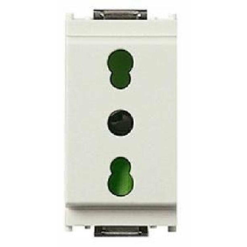 VIMAR 16203 - Presa bipasso 2P+T 16A P17/11 grigio (Idea)