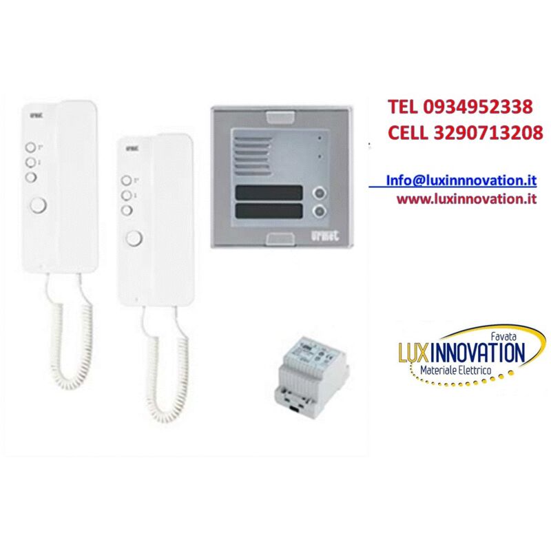 URMET 1150/302 - KIT Citofonico Bifamiliare URMET Sinthesi