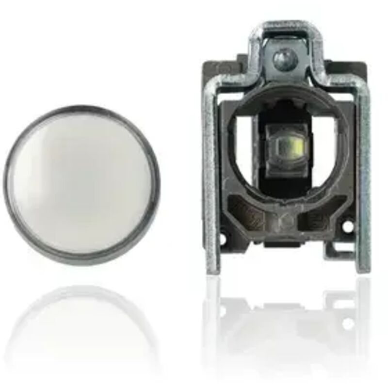 SCHNEIDER XB4BVB1 - Lampada spia diam.22 - IP65 - bianca - LED ...