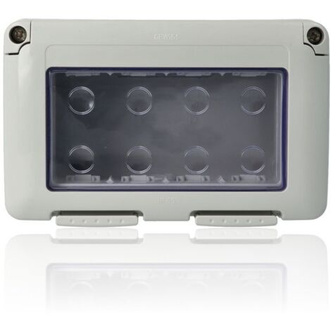 GEWISS GW27044 - Contenitore Per Apparecchi System - Stagno - 4 Posti ...