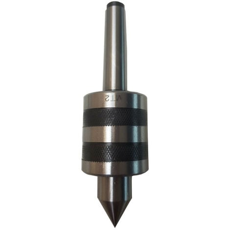 DIAMWOOD - Contre Pointe Tournante en Acier Trempé Poli Emmanchement ...