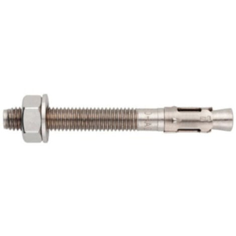 D-Work Goujons d'Ancrage M12 x 140mm Acier Inox A2 AISI 304 - 25 unités - Dimensions 140mm x ...