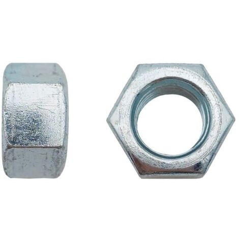 5 Ecrous Hexagonaux HU M39 mm - 4032 - 8 - Zingué blanc - D-Work