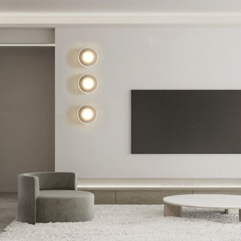 Modern LED Wall Light Indoor Wall Lamp Round Design Sconce Wall Light ...