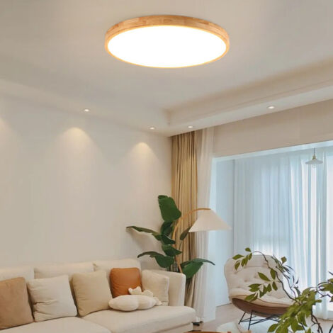 Modern LED Ceiling Light Flush Mount Ceiling Lamp Round Pendant Light ...