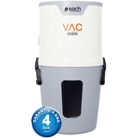 Centrale d'aspiration SACH VAC MINI garantie 4 ans (jusqu’à 400 m² ...