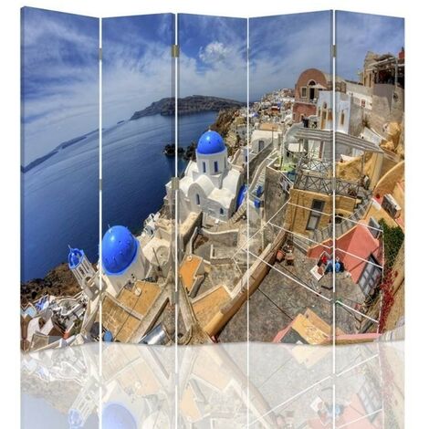 Paravento bilaterale, Santorini - 180x170