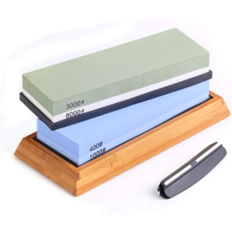 Kit de pierre à aiguiser double face, kit de pierre à aiguiser, pierre à aiguiser ...