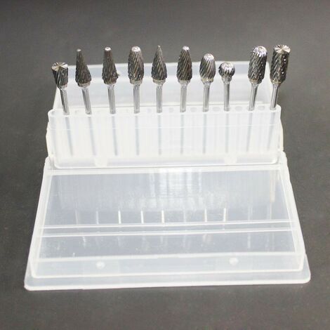 10 x 2.35 mm queue en acier au carbure de tungstène fraise pour ...