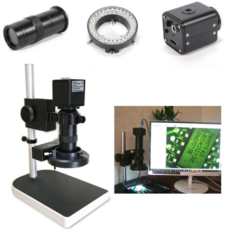 Microscope industriel 16 MP Caméra Cmos Oculaire électronique avec ...