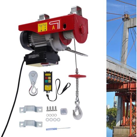 Treuil électrique à câble 230V avec télécommande radio 440LBS avec ...