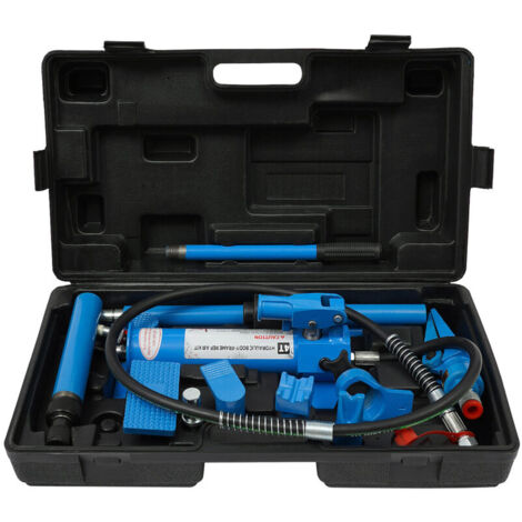 Cric hydraulique Kit 4 T Cric hydraulique avec boîte à outils