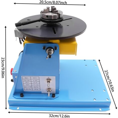 Table tournante de soudage Table tournante Manipulateur Positionneur de ...