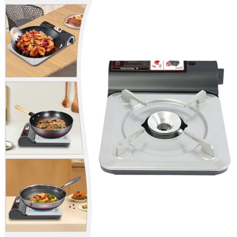 Réchaud de camping portable au butane pour table, barbecue, réchaud de ...