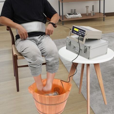 Machine de bain de pieds ionique détoxifiant, machine de détoxification ...