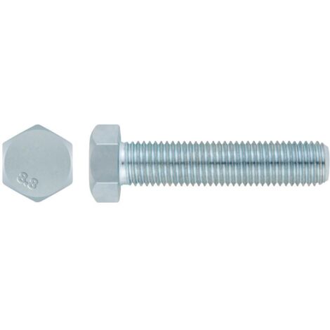 TORNILLO HEXAGONAL DIN 933 8.8 ZINC. 16X50