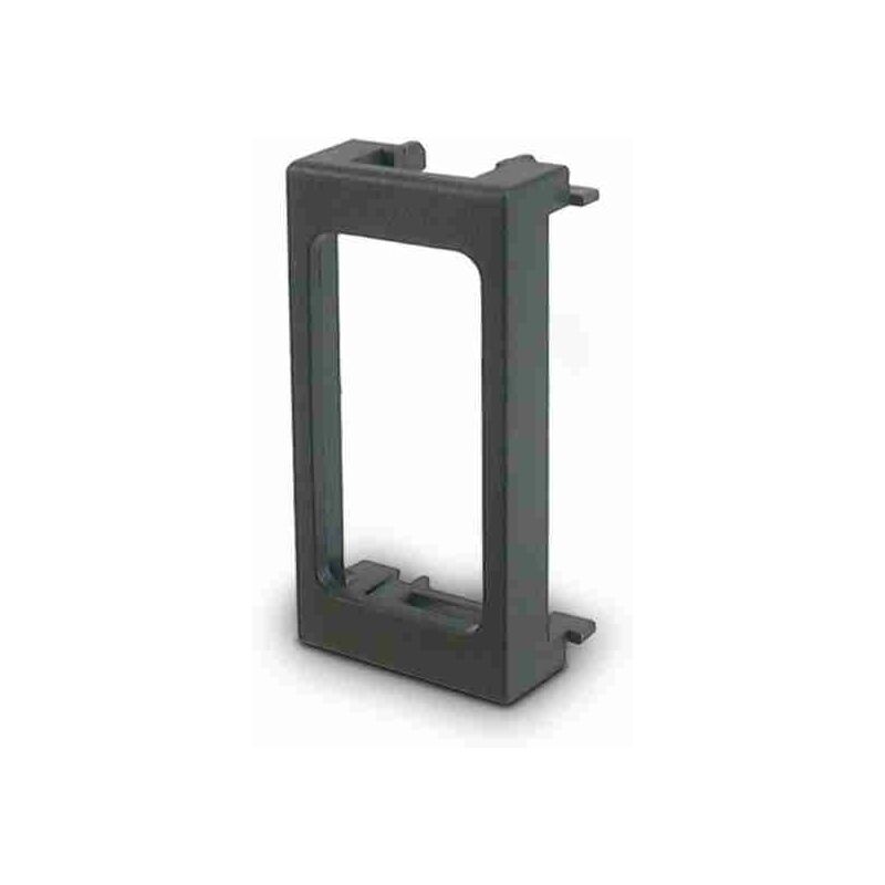 BTICINO-Adapter LEGRAND VELA-Serie in Dunkelgrau