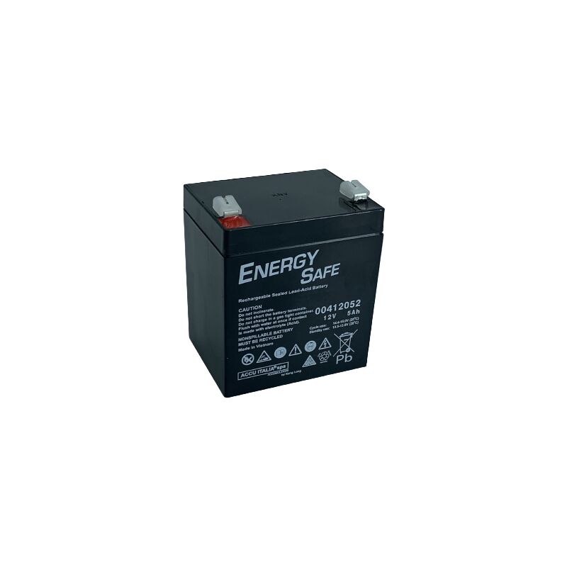 Pb AGM VRLA-Batterie Energy Safe Serie 12V 5,0Ah C20 (F2)