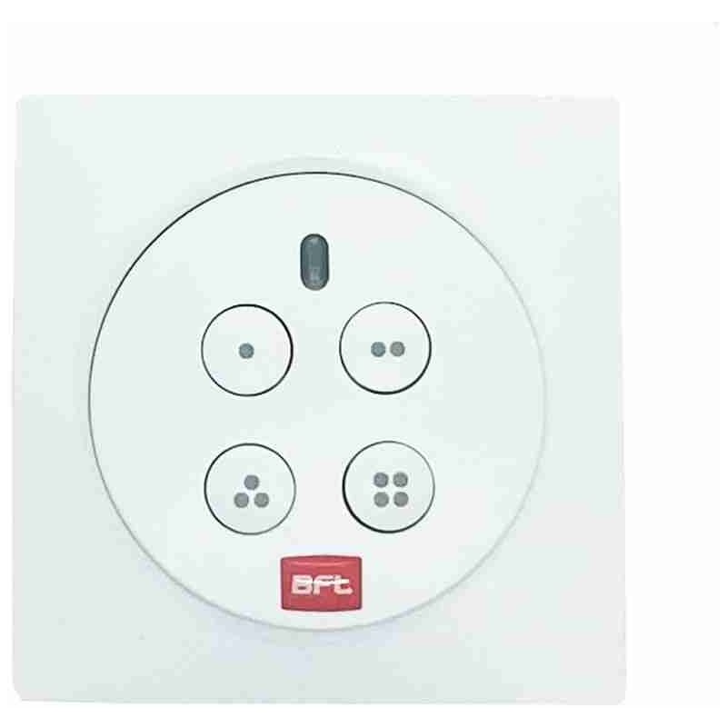 2614969 Funk-Wandsender 4 Kanäle BFT MIME PAD 3V 2614969 P121029 Funk ...