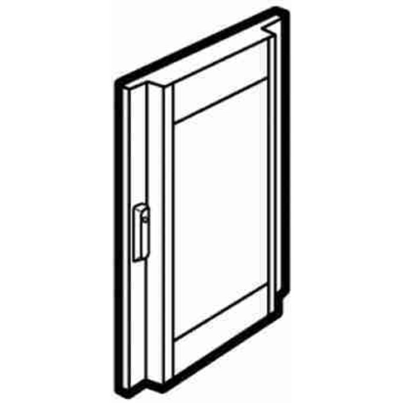 BTI93850VB Gebogene Glastür für LDX400- und LDX800-Paneele