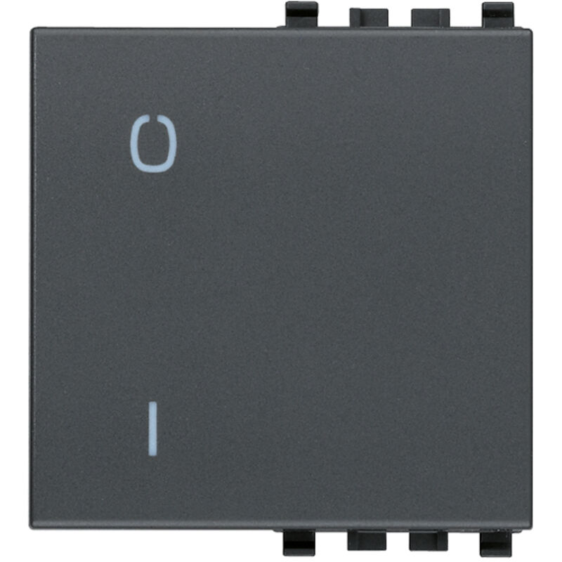 VIMAR – 20022.99 2M-Taster mit OI-Symbol, grau