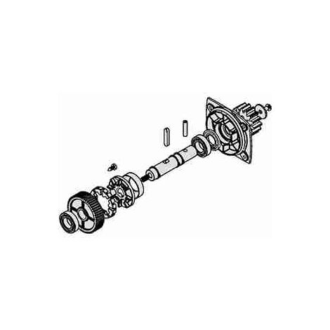 PRRB02C Ersatzgruppe Ausgangsritzel ROBUS 500 HS RB500HS Ersatz NICE ...