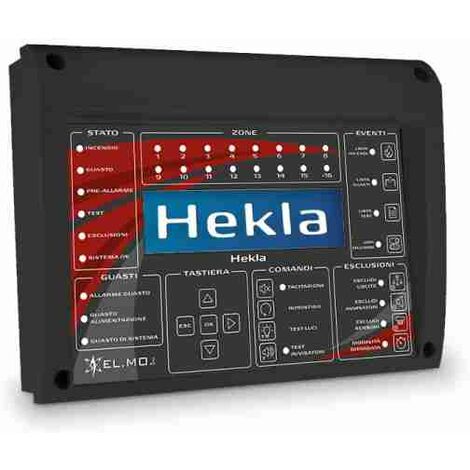 Repeater-Panel für Steuergeräte der HEKLA-Serie, das in ein Netzwerk ...