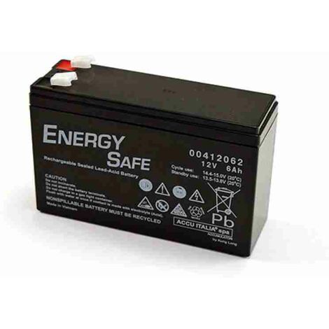 Pb AGM VRLA-Batterie Energy Safe Serie 12V 6,0Ah C20 (F2)