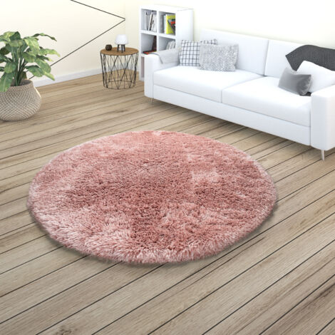Teppich Rund 160 Flauschig