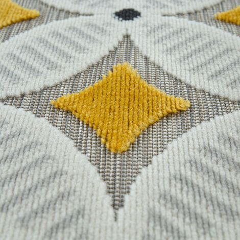 Paco Home In- & Outdoor-Teppich Mit Retro-Design Balkon Terrasse 3D-Web ...