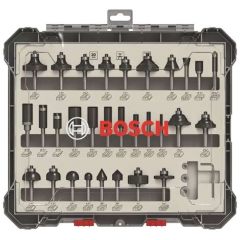 BOSCH PROFESSIONAL JEU DE FRAISES À RAINURER, 2607017476