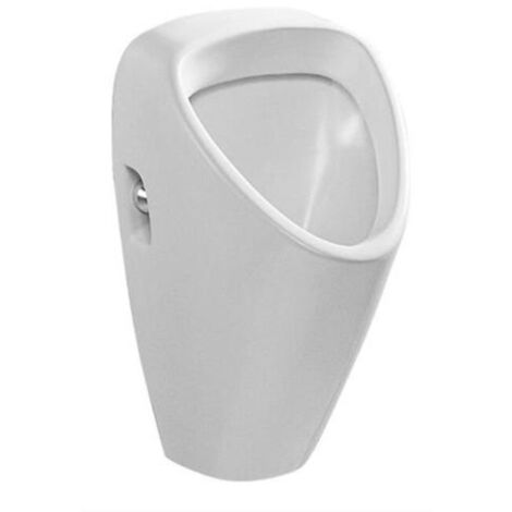 Roca Golem Wall-hung Urinal with horizontal rear drain, internal power ...