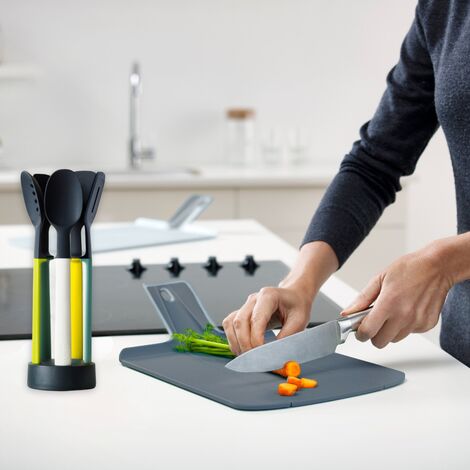 Joseph Joseph Set of Elevate 5-pack utensils + 2 Chop2Pot foldable ...